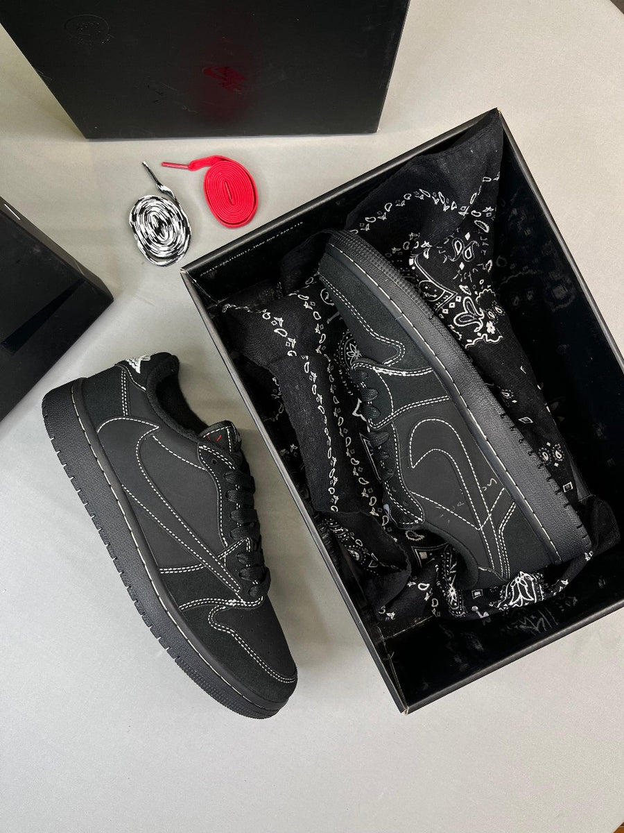 NK AJ1 RETRO X TS BLACK PHANTOM – Drip Klub